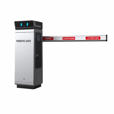 China Robot Series DC24V Boom Barrier Gate with 200W Motor 6m Straight Boom and 8 Million+ Operating Cycles for sale