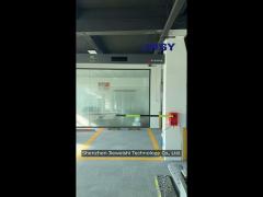 oem odm orange ceiling-mounted parking space barrier for protect private parking space from unauthor