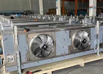 Cina Uso più fresco del condensatore del condensatore dell'aria di fan due per refrigerazione di verdure in vendita