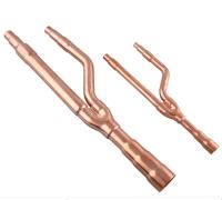 China R407C Branch Pipe Heat Exchanger Components Durable For VRV for sale