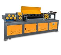 China Anti Interference Metal Pipe Cutting Machine , Automatic Straightening Machine for sale
