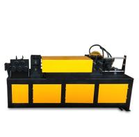 China Anti Interference Metal Pipe Cutting Machine , Automatic Straightening Machine for sale