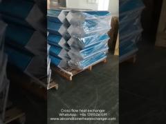 Intercambiador de calor de flujo cruzado