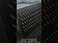 Steam coil Finned Tube Heat Exchanger for Drying Equipments