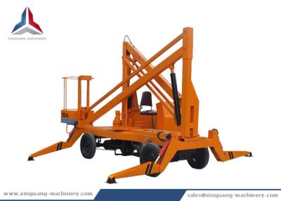 China Diesel Power Mobile Crank Arm Lift Platform with 10m Working Height for sale