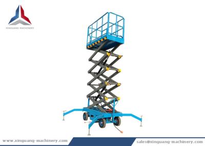 China 10m Platform Height Battery Moving and Lifting Hydraulic Scissor Lift Table for sale