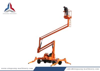 China Diesel Power Self Propelled Crank Arm Lift with 10m Platform Height for sale