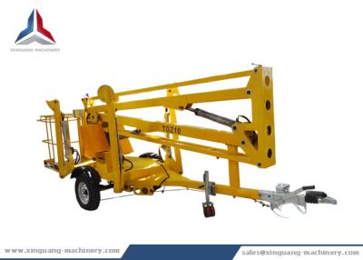 China 10m Platform Height Diesel Power Articulated Towable Boom Lift Platform for sale