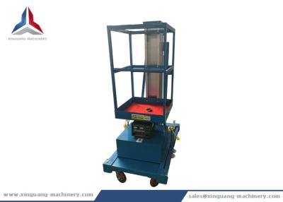 China 8m Battery Moving and Lifting Single Post Hydraulic Aluminium Lift Table for sale