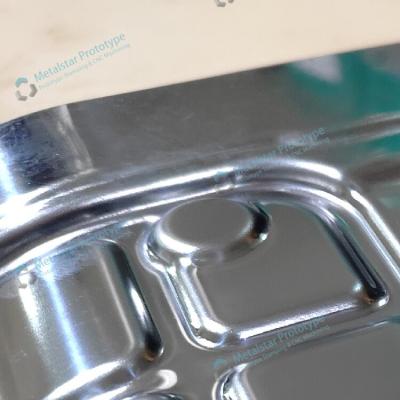 Cina Rapid 0.8mm SS316 Rapid sheet metal prototyping utilizzato per l'apparecchio in vendita