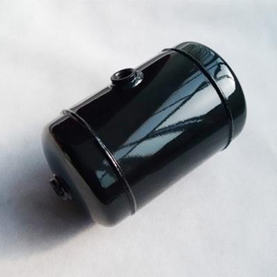 China High Quality 4L Small Air Tank DZ93189360194 Black Steel Air Reservoir For Shaanxi Trucks for sale