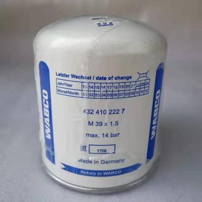 China Original WABCO 4324102227 Truck Parts White Air Dryer Cartridge for sale