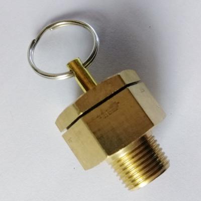China Truck/Bus Air Tank 3/8'' Brass Manual Control Water Drain Valve for sale