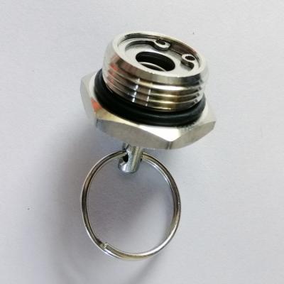 China HOWO/STR/FOTON/SHACMAN BEIBEN Truck Air Tank M22x1.5 Stainless Steel Manual Control Water Drain Valve for sale