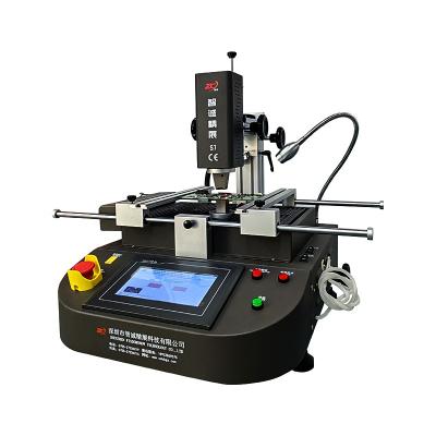 China Wisdomshow S7 High-Resolution Vision Guided BGA Rework Station with 8-Segment Temperature Control and K-Type Thermocouple Close-Loop for Training Labs for sale