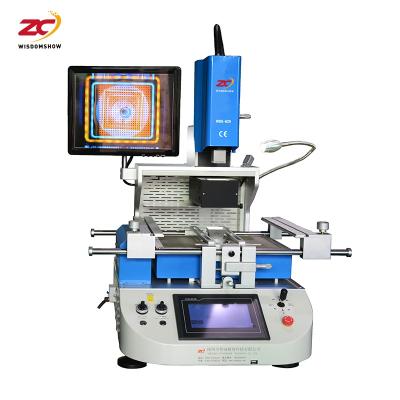 China Semi Automatic BGA Rework Station with Three Independent Heating Zones, ±0.01mm Mounting Accuracy, and High-definition Touchscreen HMI for sale