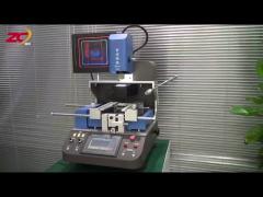 Semi-automatische BGA SMD-herwerkingsstation WDS650 Infrarood met vergulde lichtbuis