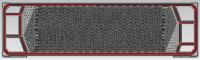 China Metallic Bipolar Plate Active Area 360 CM2 for sale