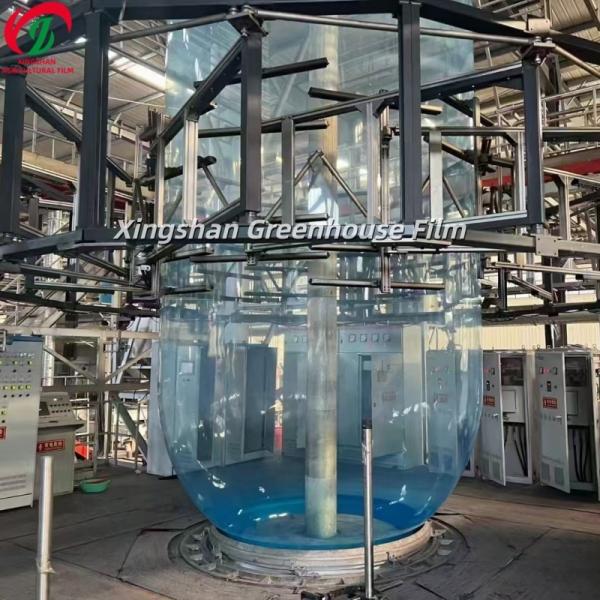 Quality High Light Transmission Diffused Polyolefin Film PO Greenhouse Film For Vegetable Growing for sale