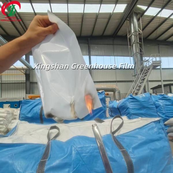 Quality Agriculture Flame Retardant Film PE / EVA / PO Plastic Fire Resistant Film for sale