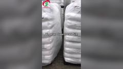High-end EVA greenhouse film raw material unloading