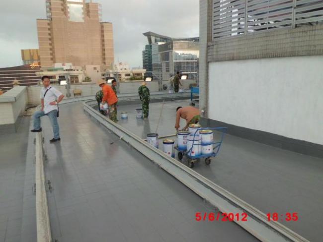 Waterproof Polyaspartic Coating Projects-Waterproof of Macau Square Roof