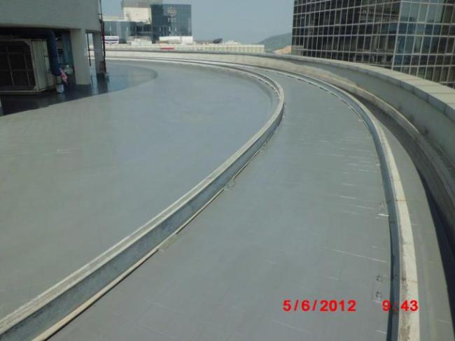 Waterproof Polyaspartic Coating Projects-Waterproof of Macau Square Roof