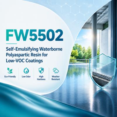 China FW5502: Self-Emulsifying Waterborne Polyaspartic Resin for Low-VOC Coatings for sale