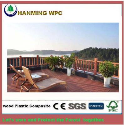 China wood plastic composite Fence for Garden for sale