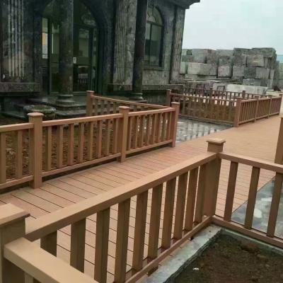 China China wood plastic composite wpc outdoor railing | WPC railing Manufacturer in HUZHOU for sale