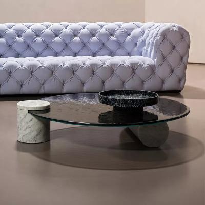 Cina 8mm hanno temperato il lato di vetro del caffè presentano il salone Art Furniture di acciaio inossidabile in vendita
