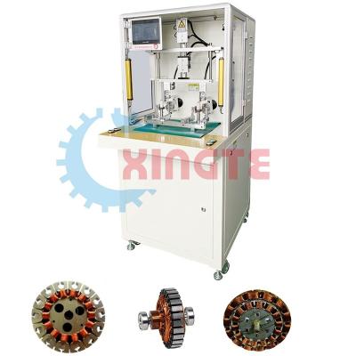 China Fully Automatic Ceiling Fan Stator Winding Machine With Dual Working Stations 2000Rpm for sale