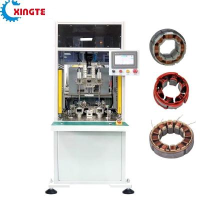 China 380V Motor Winding Machine Dual Station Stator Needle Winding Machine for sale