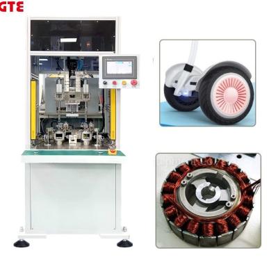 China 2 Stations Wheel Hub Motor Stator Winding Machine 1000RPM Speed for sale