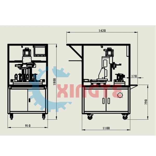 Quality XT-02D Automated Double Nozzle Stator Winding Machine For Precision Coil Winding for sale