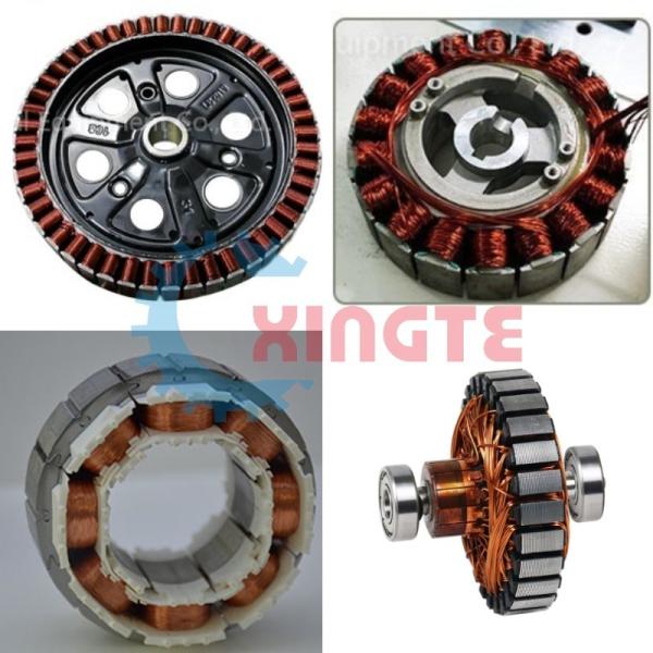 Quality XT-02D Automated Double Nozzle Stator Winding Machine For Precision Coil Winding for sale