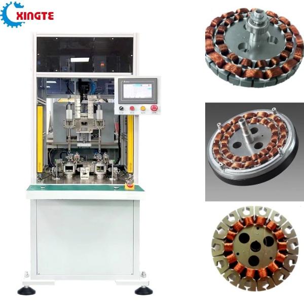 Quality Auto Electric Motor BLDC Stator Winding Machine 1200RPM High Speed for sale