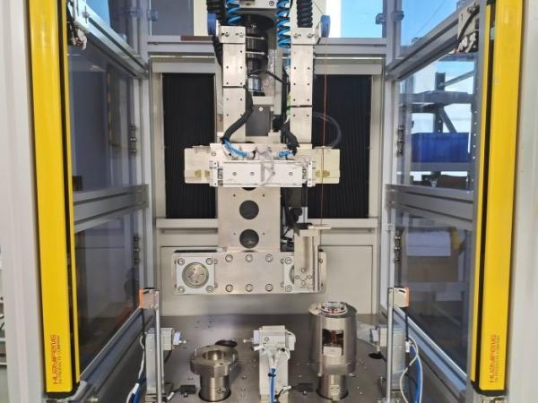 Quality Dual Head Stator Winding Machine With Emergency Stop And Overload Protection for sale