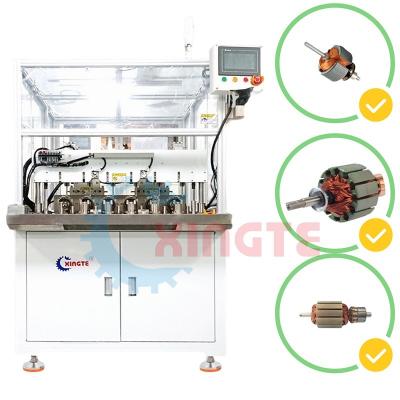 China 7kW Fully Automatic Armature Winding Machine 6 Stations Rotor Winding Machine Manufacturers for sale