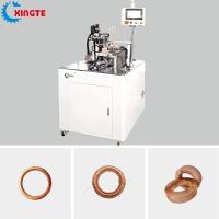 China Fully Automatic Toroidal Transformer Winding Machine 1500RPM 2 Stations 0.08-0.4mm Wire for sale