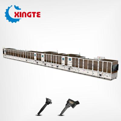 China Automobile ignition coil winding automatic line with 600 PCS/H output, 98% yield rate for full-process production for sale