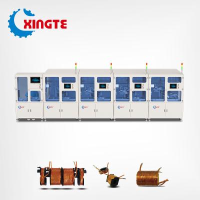 China New energy sandwich coil winding automatic line with 16 servo and stepping motors, 99% high yield rate, and triple-sandwich winding process for sale