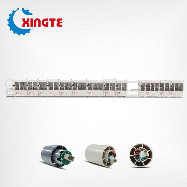 Quality High-speed air duct motor automatic line with 900 Pcs UPH 99% Yield Rate and 65 KW Power for sale