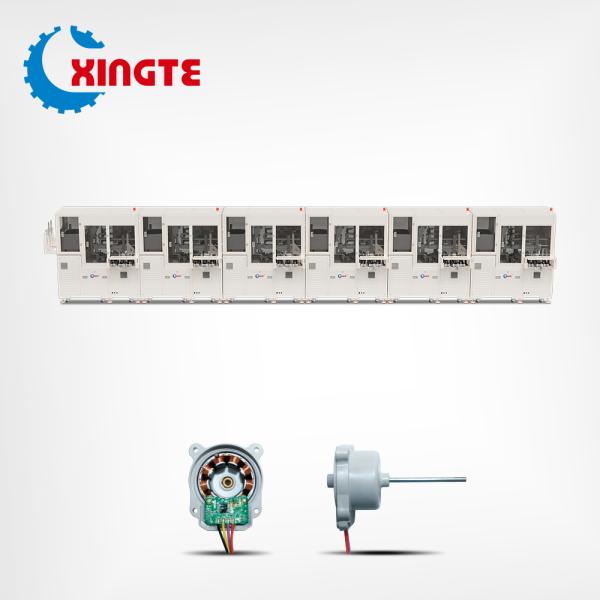Quality BLDC Motor Winding Line with 500 Pcs UPH 99% Yield Rate and Modular Design for Automatic Assembly for sale
