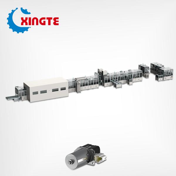 Quality Horizontal Motor Automatic Line with 450 PCS/H UPH, >98% Yield Rate, and Dual Flyer Winding for Automotive Seat Motors for sale