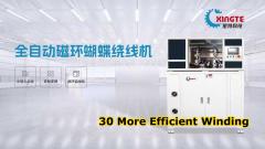 XT-CHHD002   Fully automatic magnetic ring butterfly winding machine