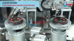 Fully-automatic needle inner winding machine