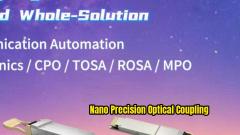 Dual Lens optical module automatic coupling machine (Advanced packaging equipment for optical commun