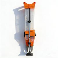 China Hand Push Seeder Manual Planter for Corn Soybeans 81cm Height 4kg Capacity Single Row Sowing Tool for sale