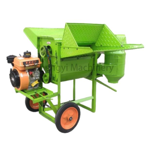 Quality Solid Iron Grain Threshing Machine Corrosion Resistant Agricultural Grain for sale